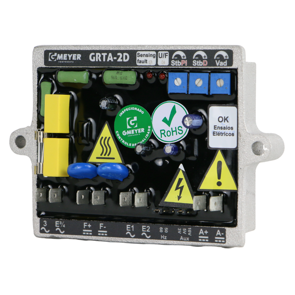 Regulador de Tensão GRTA-2D c/ chapa de adaptação - ONIC